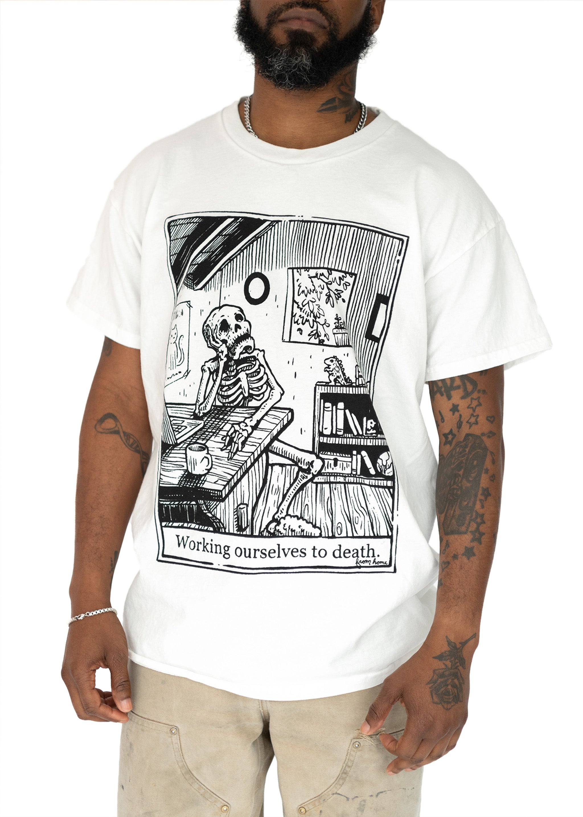 Work to Death (Home Edition) - White – Vardagen